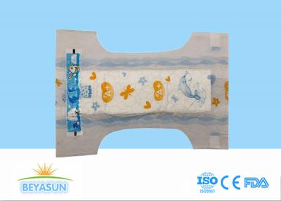 China 3D Leak Prevention Breathable Baby Diaper with PP Magic Tape 380x280mm S Size 600ml Absorption for sale