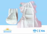 China Non Woven Topsheet Baby Diapers Elastic Waist 500-2000ml Absorbency Custom Sizes for sale