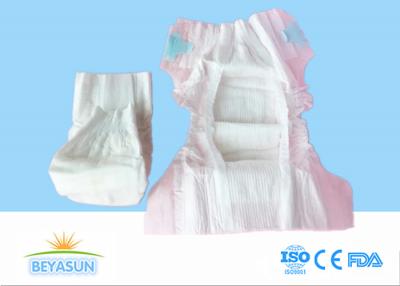 China Non Woven Topsheet Baby Diapers Elastic Waist 500-2000ml Absorbency Custom Sizes for sale