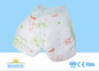China Disposable Baby Diapers Non Breathable High Absorption Infant Nappies Size S to XXL for sale