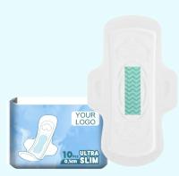China Ultra Thin Organic Cotton Sanitary Napkins 240mm 290mm for Daily Overnight Menstrual Use for sale