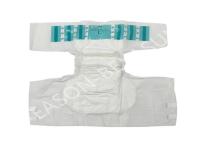 China White Breathable Adult Disposable Diapers Ultra Thin S M L XL Elastic Waistband for sale