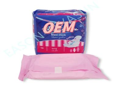 China High Absorbency Leak Proof Breathable Disposable Sanitary Towels 290mm for sale
