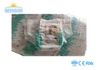 China NB Size B Grade Diapers Cotton / Pe / Clothlike / Thin Core Printed for sale