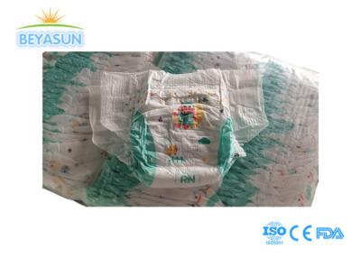 China NB Size B Grade Diapers Cotton / Pe / Clothlike / Thin Core Printed for sale
