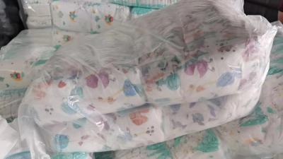 China B Grade Stocklot Diapers Mix Brand Bulk 50 Pcs Bag NB to XXL Size for sale