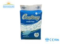China Disposable Baby Changing Pad Mat 43x60cm Waterproof Non Woven Travel Diaper Pad for sale
