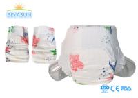 China Cotton Material Color Print Disposable Baby Diapers 6-22kg Super Absorbent 400-800ml for sale