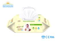 China Baby Bamboo Disposable Wet Wipes 15x20cm Natural Organic Eco-Friendly Cleaning for sale