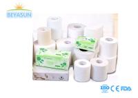 China Commercial Virgin Wood Pulp Printed Toilet Tissue Paper Parent Roll 80mm x 80mm 45gsm for sale