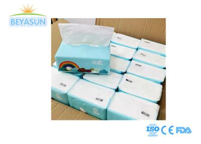 China Virgin Bamboo Pulp Soft Facial Tissue 2 Ply 15x20cm Custom Printed Package for sale