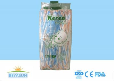 China KEREN Brand Ecological Baby Diapers 50pcs per Bag S to XXL Sizes 500ml to 900ml Absorption for sale