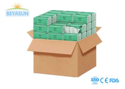 China 2 Ply Facial Tissue Paper 160 Sheets 19x18cm Virgin Wood Pulp Soft Durable for sale