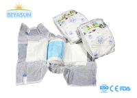 China Soft Infant Nappy PP Frontal Tape Refasten Tab Diapers 360x280mm NB Size 18g Breathable for sale