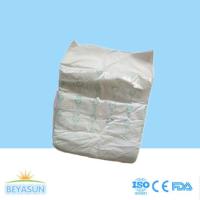 China Soft Adult Disposable Diapers with Backsheet Tape Incontinence Nappies Size M L XL 95g for sale