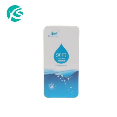 China 140x70cm 90GSM Non-Woven Compressed Travel Towels - Disposable Viscose Fiber Hand Face Towel for Hotels for sale