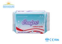 China Disposable Ladies Sanitary Napkins 240-320mm with 72-112ml Absorption Capacity, Cotton Feminine Pads with Wings for sale
