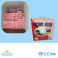 China Non-Toxic Disposable Baby Diapers with Cotton Top Sheet - 120,000pcs MOQ, 15-35 Day Delivery for sale