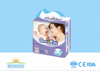 China Sleepy Printed Disposable Baby Diapers 390-520mm Size Range with 23-36g Weight for 3-13kg Infants for sale