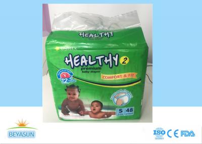 China HEALTHY Custom Baby Diapers 390-540mm Sizes with FDA & CE Certification for Overnight Protection for sale