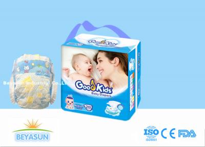 China Private Label Baby Diapers 390-520mm Size Range with Japanese SAP Absorbent Core for 3-13kg Infants for sale