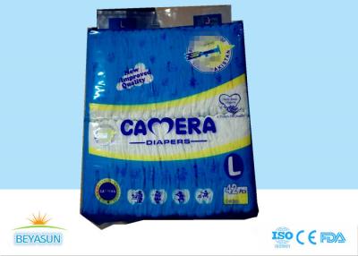 China High Absorption Disposable Baby Diapers with USA Fluff Pulp - Breathable 3D Leak Protection, Customizable Materials for sale