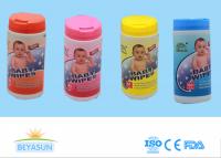 China Antibacterial Hand Sanitizer & Baby Wipes 30-100 GSM Alcohol-Free with Pop-Top Container - OEM Customizable for sale