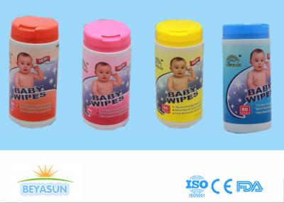China Antibacterial Hand Sanitizer & Baby Wipes 30-100 GSM Alcohol-Free with Pop-Top Container - OEM Customizable for sale