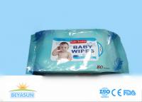 China Medical Disposable Wet Wipes 40-45 GSM 200x150mm Skin Care Sanitizing Antibacterial for sale