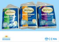 China Dry Care Disposable Adult Diapers with Wetness Indicator - 800ml to 1200ml Absorbency, USA Fluff Pulp & Japan SAP for sale