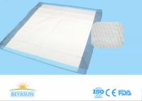 China Super Absorbent Medical Disposable Bed Pads 400-960mm Sizes with 1-3g SAP for Incontinence Care for sale