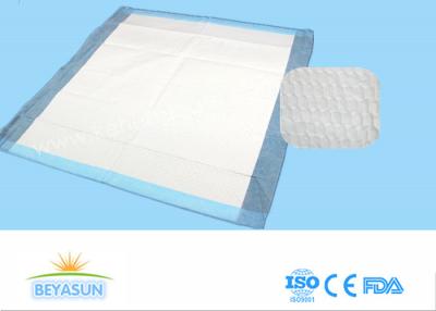 China Super Absorbent Medical Disposable Bed Pads 400-960mm Sizes with 1-3g SAP for Incontinence Care for sale