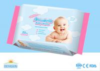 China Unscented Flushable Disposable Wet Wipes 180x200mm for Sensitive Skin Adult Baby for sale