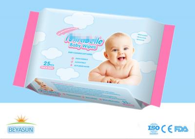 China Unscented Flushable Disposable Wet Wipes 180x200mm for Sensitive Skin Adult Baby for sale