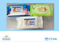 China Spunlace Nonwoven Disposable Wet Wipes 50gsm 15x20cm Makeup Remover Skin Care for sale