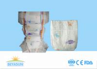 China Ultra Soft Earth Friendly Disposable Baby Diapers 380×280mm to 490×320mm, CE ISO Certified with 400-600ml Absorbency for sale