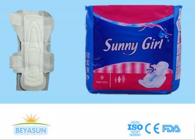 China Sunny Girl Sanitary Napkins 240mm-410mm Range with 60-120ml Absorbency for Women's Daily and Night Use for sale