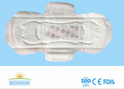 China Negative Ion Disposable Ladies Sanitary Napkins 240mm High Absorption Winged Shape OEM for sale