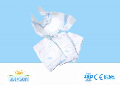 China Soft Care Disposable Newborn Baby Diapers 380×280mm to 530×330mm with Super Absorption and Breathable Design for sale