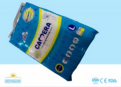China Chemical Free Disposable Baby Diapers Super Absorbent 400ml Capacity S to XL Sizes for sale