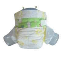 China Printed Disposable Baby Diapers with Cartoon Patterns - 4 Sizes (S/M/L/XL) 390-530mm with 5.5-9.5g SAP for sale