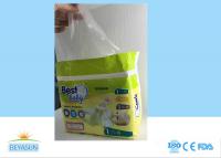 China Custom Chlorine Free Disposable Baby Diapers S M L XL with Magic Tapes 3D Leak Prevention for sale