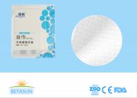 China 100% Rayon Disposable Bath Towel 90g 210x260cm Chemical-Free Compressed Towel for Sensitive Skin for sale