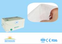 China Disposable Antibacterial Face Washcloths 20x25cm 65g/m² Viscose Dry Wipes for Adults for sale