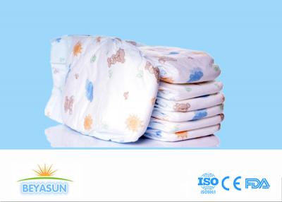 China Soft Surface Natural Custom Baby Diapers With Wetness Indicator , Free Samples for sale