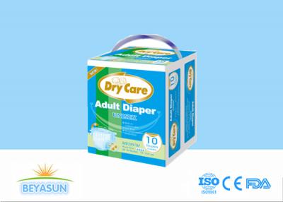 China Comfortable Overnight Adult Disposable Diapers with 800-1200ml Absorbency, CE & ISO Certified for sale