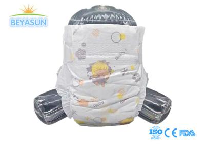 China OEM Custom Baby Diapers Soft Breathable Incontinence Nappy Sizes S to XL 25-38g for sale