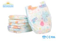China Unisex Custom NB Size Disposable Baby Diapers 360x280mm 20g High Absorption with Velcro Tape for sale