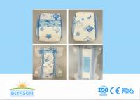 China Disposable Infant Baby Diapers with Wetness Indicator 4 Sizes S M L XL OEM for sale