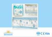 China Breathable Organic Eco Disposable Nappies PE Backsheet PP Tape S M L 390-480mm for sale